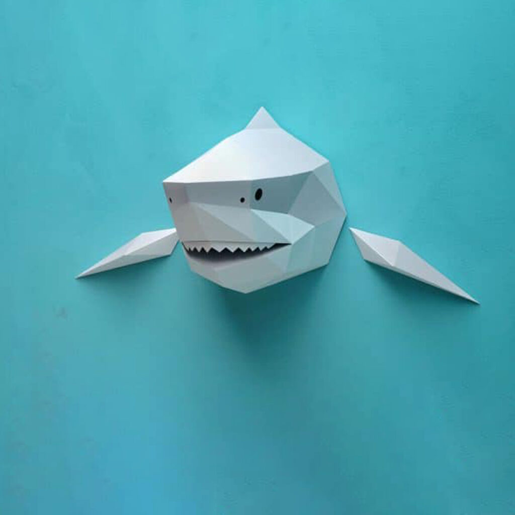 Requin maquette 3D - Mémoires d'Océans